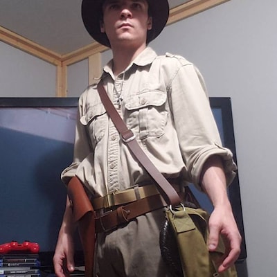 Indiana Jones Leather Adventure Bag - Etsy