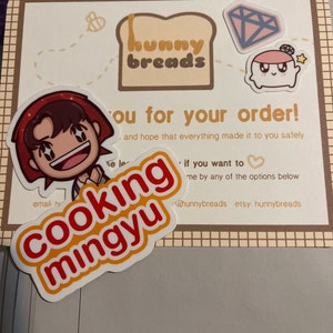 Seventeen Cooking Mingyu Angry Sticker - Etsy