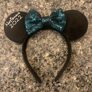 Personalized Mickey or Minnie Ears Custom Mickey Ears | Etsy