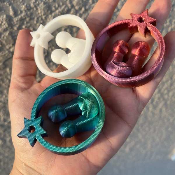Downloadable 3d Print STL File to 3D Print Your Own Nativity Christmas ...