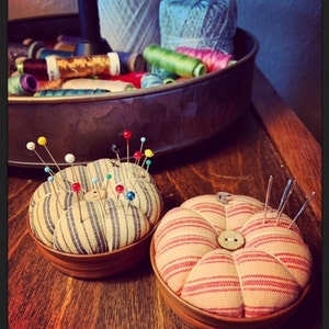 One Handmade Primitive Pin Keep / Pincushion / Pin Cushion in - Etsy