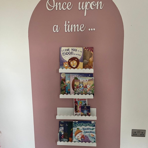 Once Upon a Time | Wooden Wall Words | Nursery | Children’s Room Decor ...