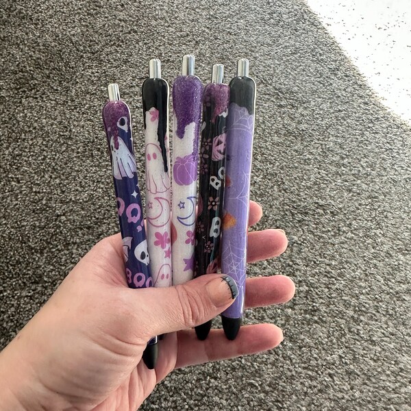 Cute Halloween Pen Wraps Spooky Ghost Pen Wraps Halloween Pen Wrap Pen ...