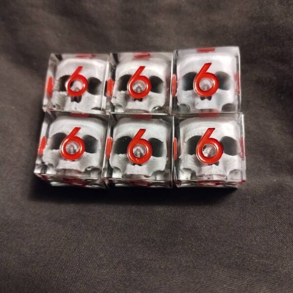 Dice Set Skull Sharp Edge, D&D Dice Set for Dungeons and Dragons D and ...
