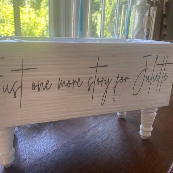 Just One More Story Book Bin - Book Storage - Books - Toy Storage ...