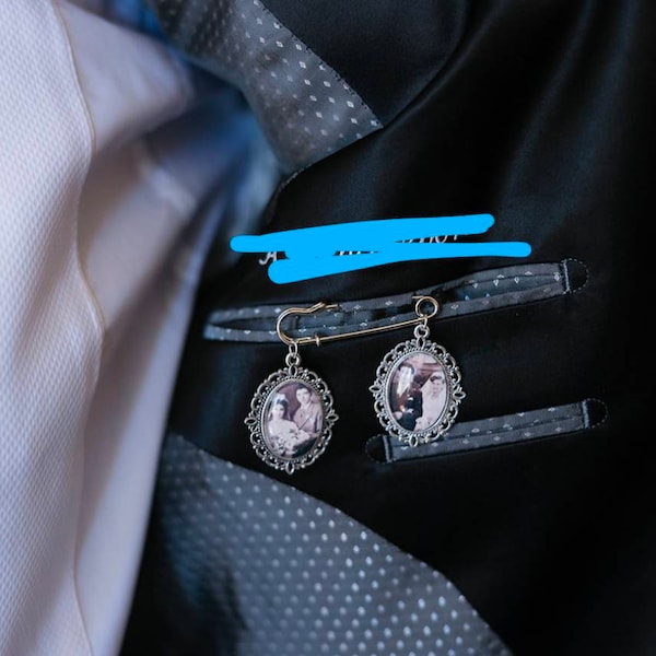 2024 Graduation Cap Memorial Tassel Photo Pin, Class of Graduation ...