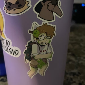 Tommyinnit Sticker Sheet Dream SMP / DSMP L'manberg, Pogtopia, Tubbo ...