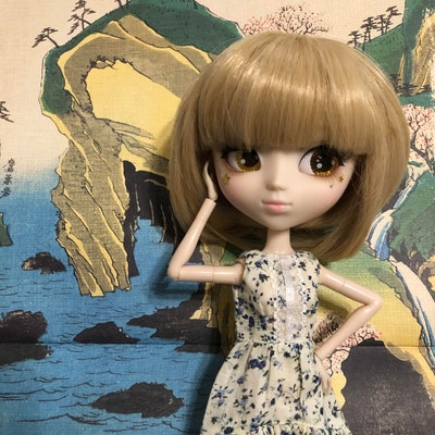 Set: Turtleneck and Plaid Dungaree for Pullip Obitsu 27 - Etsy