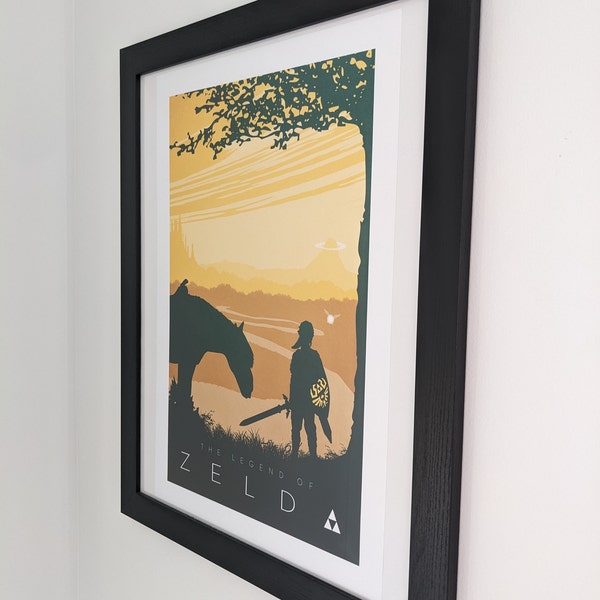 Legend of Zelda Poster Print - Etsy
