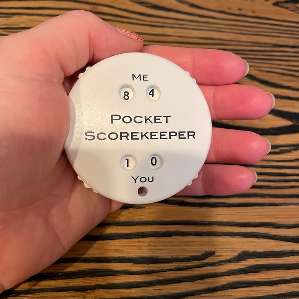Pocket Scorekeeper - Cornhole Score Keeper - Backyard Score Keeper ...