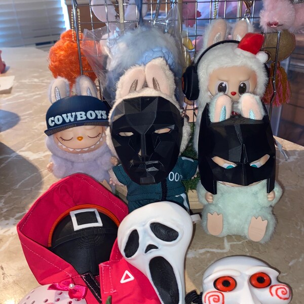 V1 V2 V3 Only Labubu Luffy Brook - Desk Decor - Big Into Energy ...