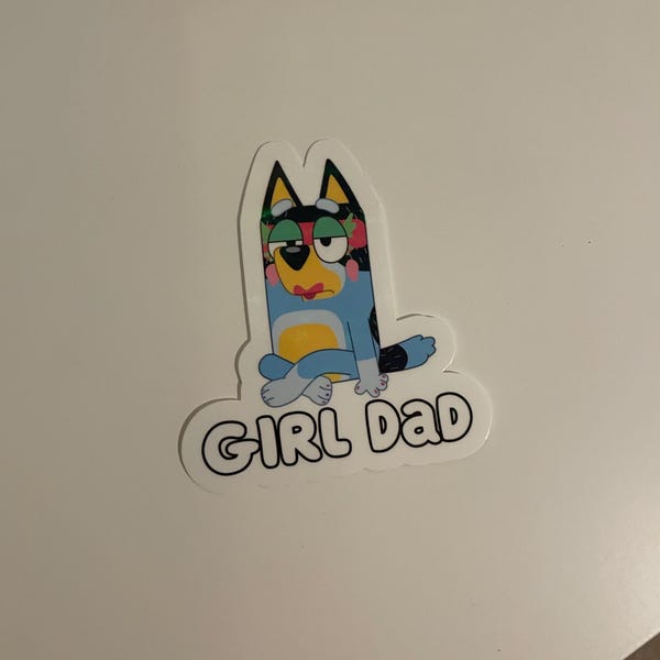 Muffin, Rage, Toddlers, Bluey, Stickers, Water-resistant/handwash Only ...