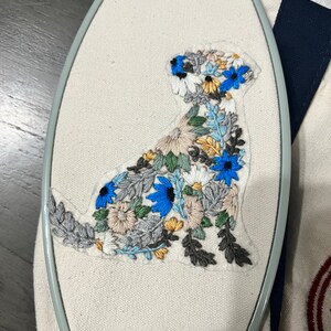 Spring Meadows Embroidery PDF Pattern, Digital Download, Flower Art ...