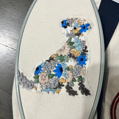 Spring Meadows Embroidery PDF Pattern, Digital Download, Flower Art ...