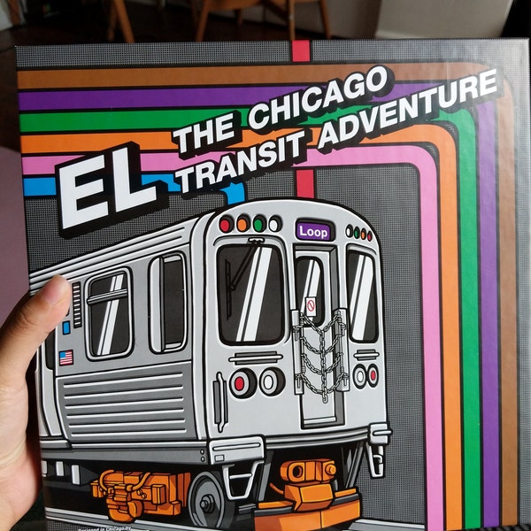 El: the Chicago Transit Adventure - CTA Board Game, Chicago Game ...