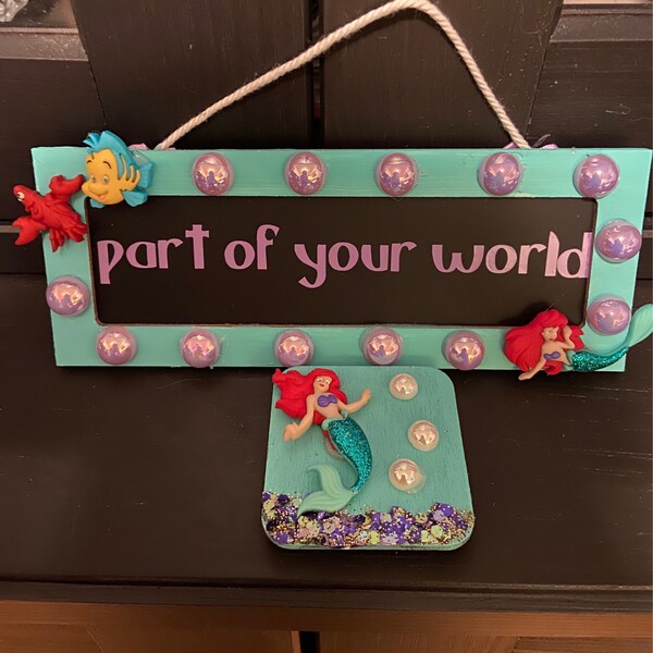 Finding Nemo Inspired Mini Hanging Sign | Nemo and Friends | Under the ...