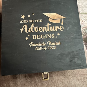 Graduation Memory Box, Personalized Gift Box, Graduation Gift Ideas ...