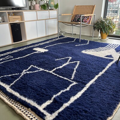 Red Round Pouf Handmade Footstool Round Red Pouf Ottoman Pouf Moroccan ...