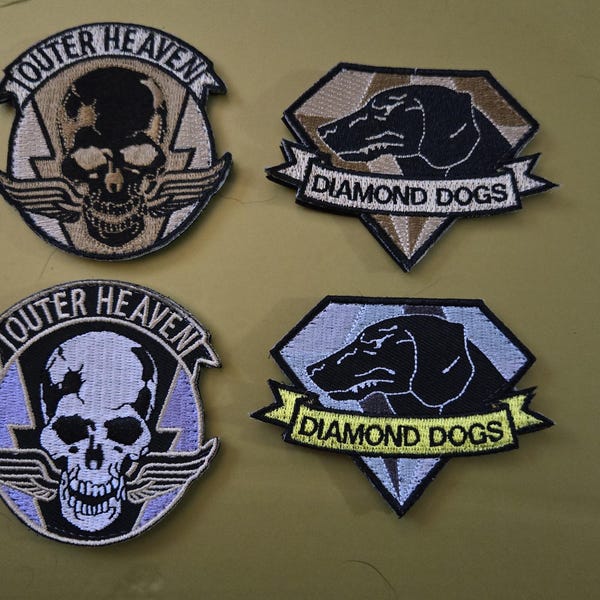 Outer Heaven Camouflage Patch OCP Variation From Metal Gear Solid V the ...