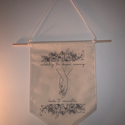 Custom Hanging Wall Banner, Custom Logo, Your Artwork, Design ...