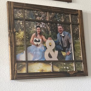 16x20 Elegant Diamond Designed Window Picture Frame, Family Picture ...