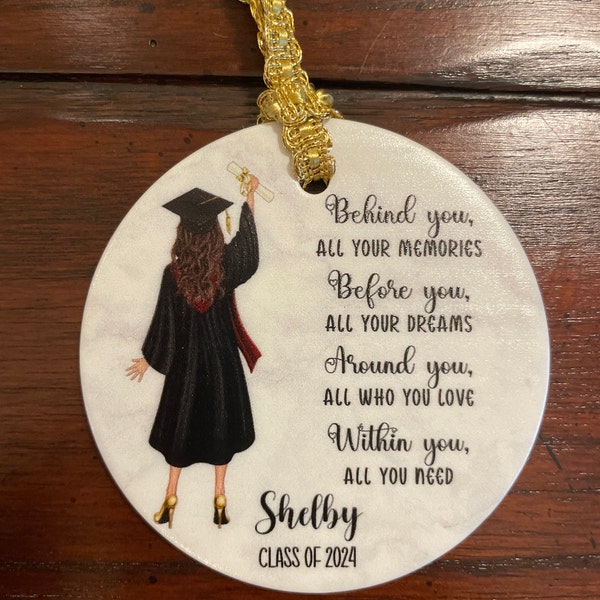 Graduation Gift, Graduation Ornament, Mastered It Ornament, Collage ...