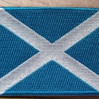 AMERICAN FLAG PATCH Gold Border Embroidered Iron-on Applique - Etsy