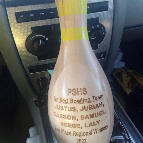 Regulation Bowling Pin Custom Made - Etsy