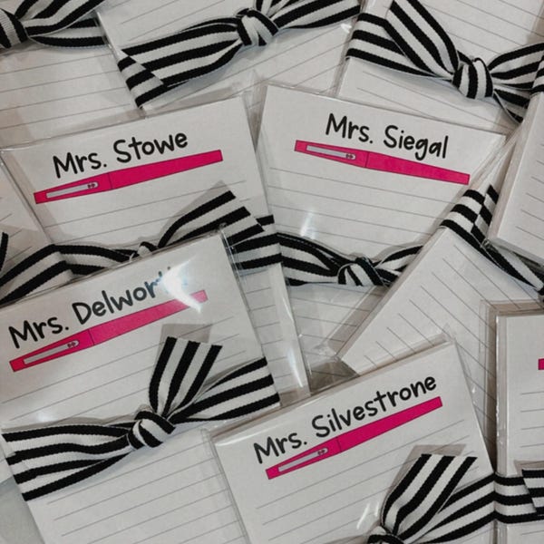 Flair Pen Personalized Notepad | Customized Note Pad | Jotter Pad ...