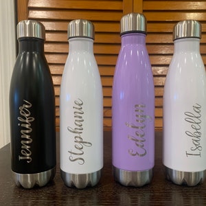 Personalized Water Bottle Monogrammed Water Bottle Custom - Etsy