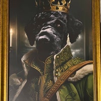 Vintage Fuchs im Blumengarten Kunstdruck, Rustikale Waldlandschaft Wanddeko, Fuchs unter Blumen ...