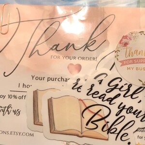 Bible Verse Sticker Faith Sticker Christian Gifts Rainbow | Etsy