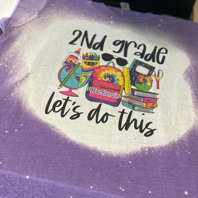 Let's Do This School Grade Bundle of 9 PNG Print File for Sublimation ...