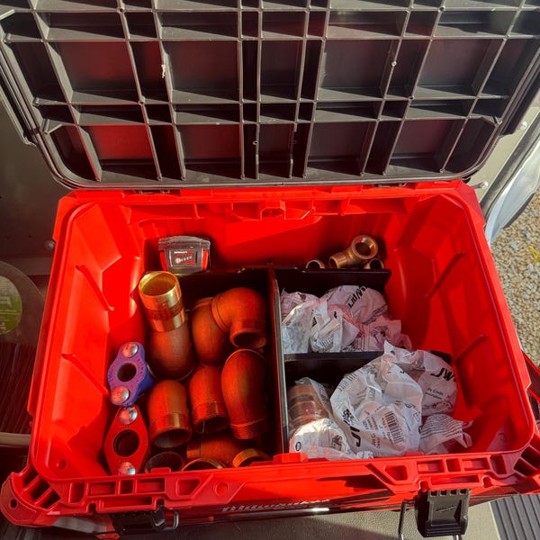 Packout Crate Hand Tool Insert Organizer for Milwaukee Packout Crate ...