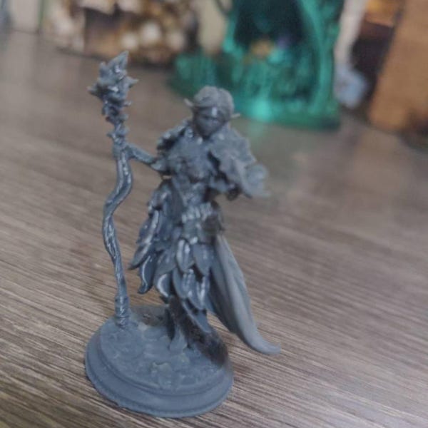 Half Elf Soulknife Rogue Agent - Calanar Figurine With Base Print 3d ...