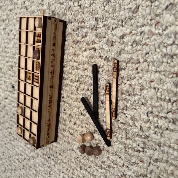 SENET & ASEB ~ Two Ancient Games From the Tomb of Tutankhamun! Games of ...