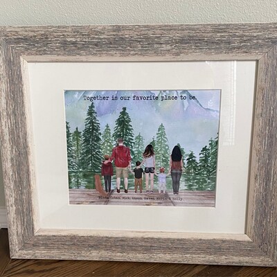 Memorial Gift, in Memory of Wall Print, Funeral Gift, Gift for Wake ...
