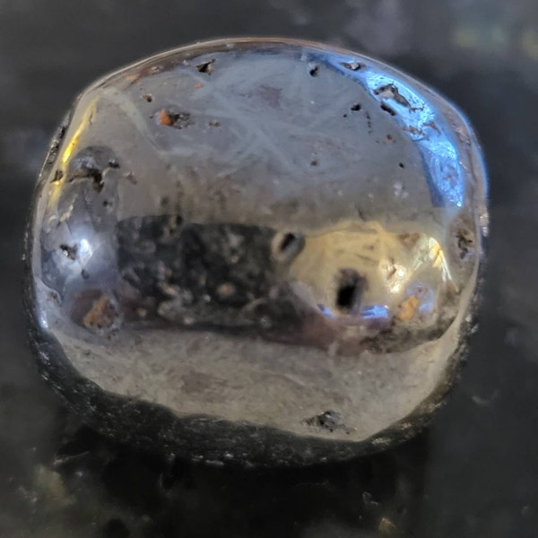 RARE! Magnetite Tumbled Stone, Lodestone Tumbled Stone, Magnetite ...