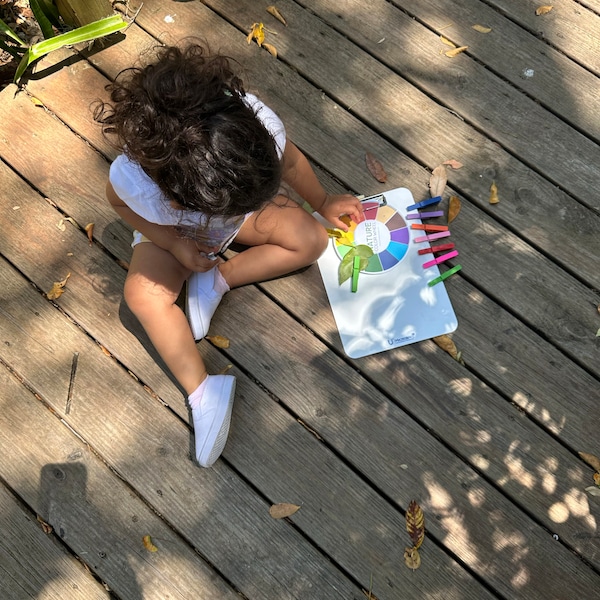 Nature COLOUR Wheel | Nature COLOR Wheel | Nature Play Printable ...