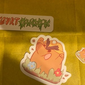 Lil Baphy Baphomet Sticker Water Weatherproof - Etsy