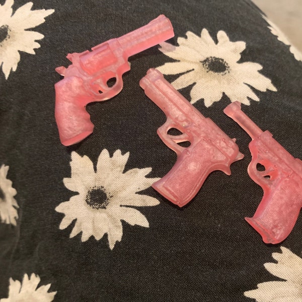 GUN VARIETY MOLD, Fondant Mold, Chocolate Mold, Pistol Mold, Cupcake ...