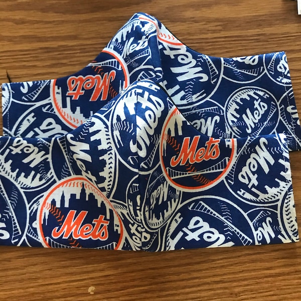 New York Mets Fabric 100% Cotton Officially Licensed - Etsy