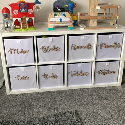 Storage Signs Wooden saturn Font Labels / Tags / Nursery Decor / Ikea ...