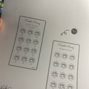 Water Bill Savings Tracker Personal Finance Fits A6 Envelopes ...