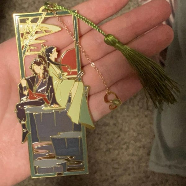 Tarot Card: the Fool LOTM Mr Fool Enamel Bookmark / Charm 11x4cm - Etsy