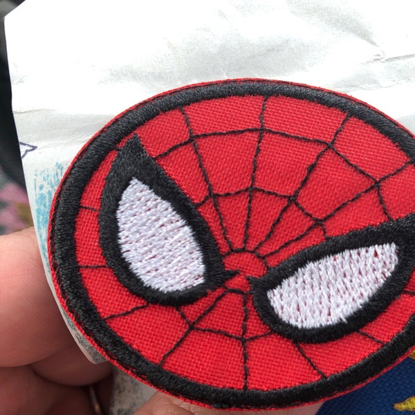 Spider-man Classic Peter Parker Iron-on Embroidered Patch, Custom Patch ...