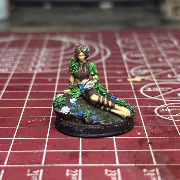 Draconic Longsword Warrior Knight Miniature 32mm Scale - Dragonborn ...