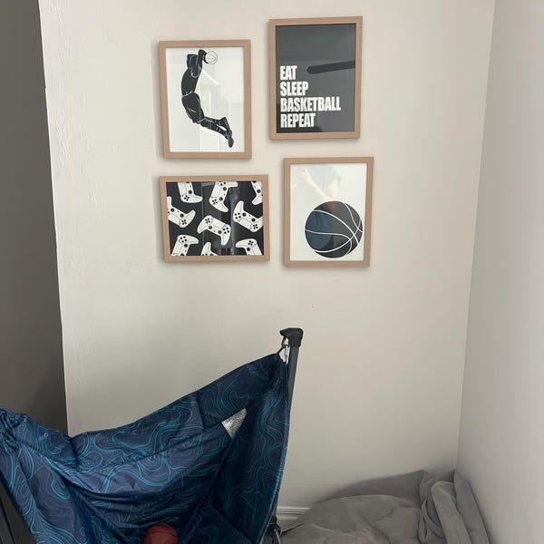 26 Colorful Wall Art Set, Boys Room Print Set, Boys Room Decor, Teen ...