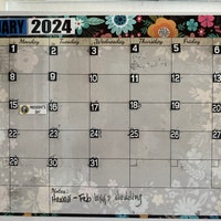 Calendar Magnets Month/year Set Also Spanish French Italian Add Ons ...