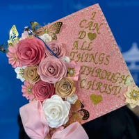 Mean Girls Grad Cap Design | CARDSTOCK Printed Cap Topper | Burn Book ...